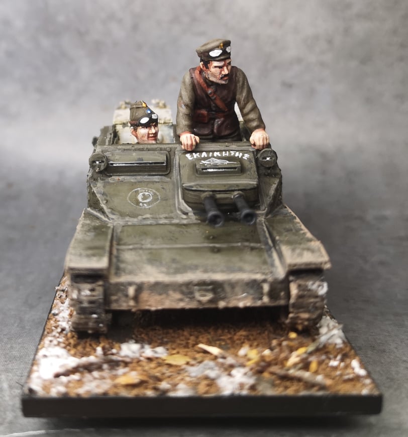 Hellenic Army L3 Tankette Deluxe – Studio Historia