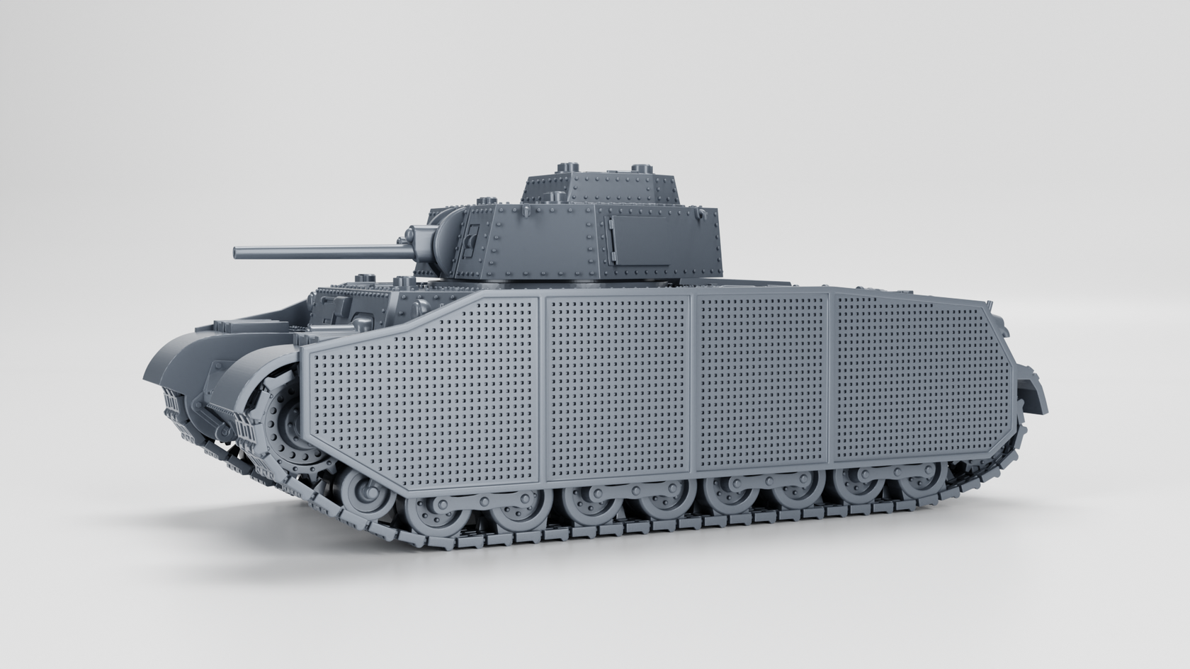 40M Turan I Tank by Wargame3D – Studio Historia