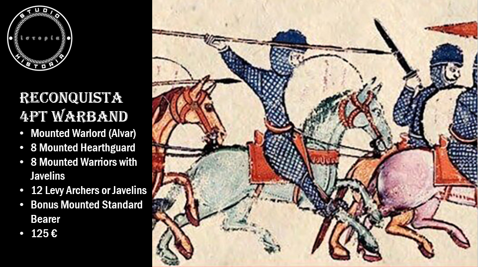 Reconquista 4pt Warband – Studio Historia