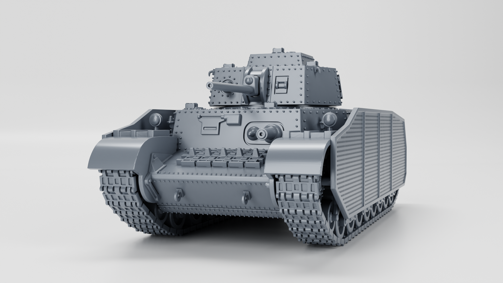 40M Turan I Tank by Wargame3D – Studio Historia