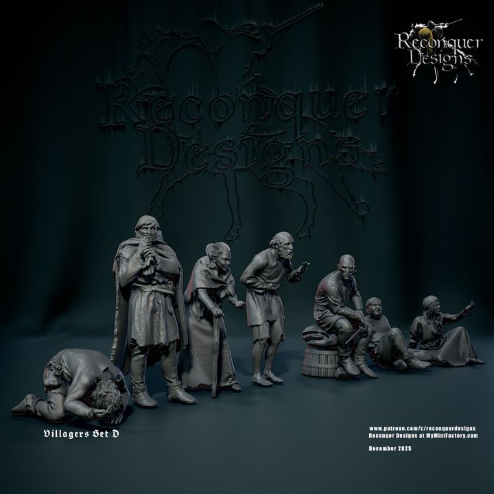 Villagers Set D – Studio Historia
