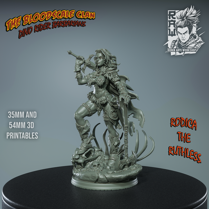 Rodica The Ruthless - Female Barbarian by Ronin Arts Workshop – Studio ...