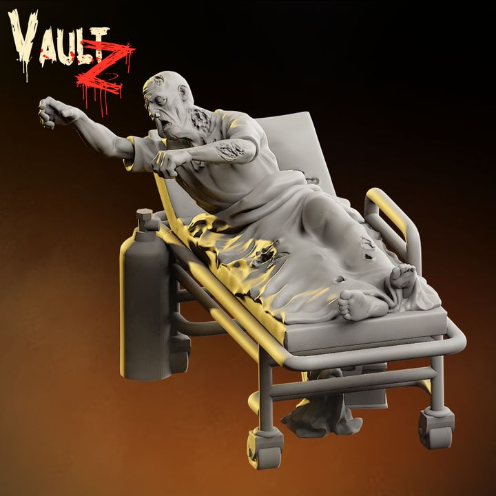 Zombie Stretcher by Vaultz Miniatures – Studio Historia