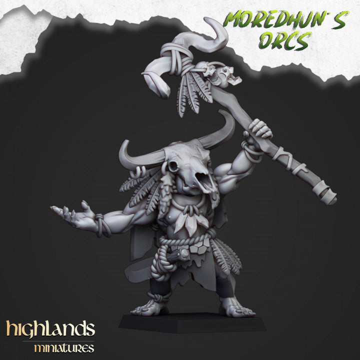 Cave Orc Shaman - Highlands Miniatures – Studio Historia