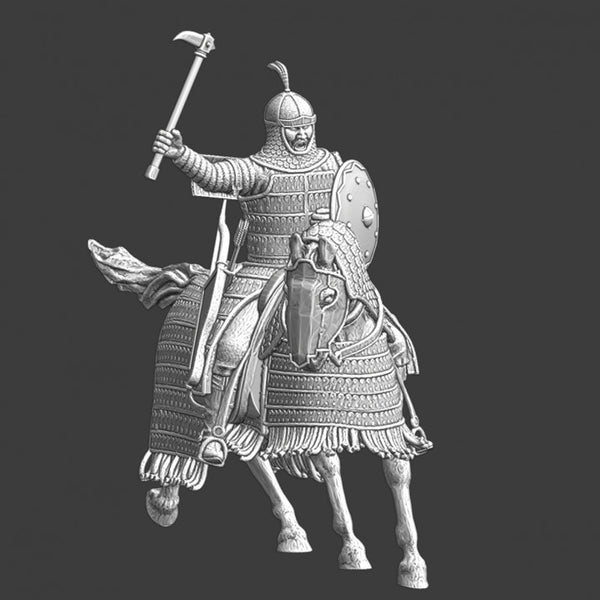 Mounted medieval Mongol General – Studio Historia