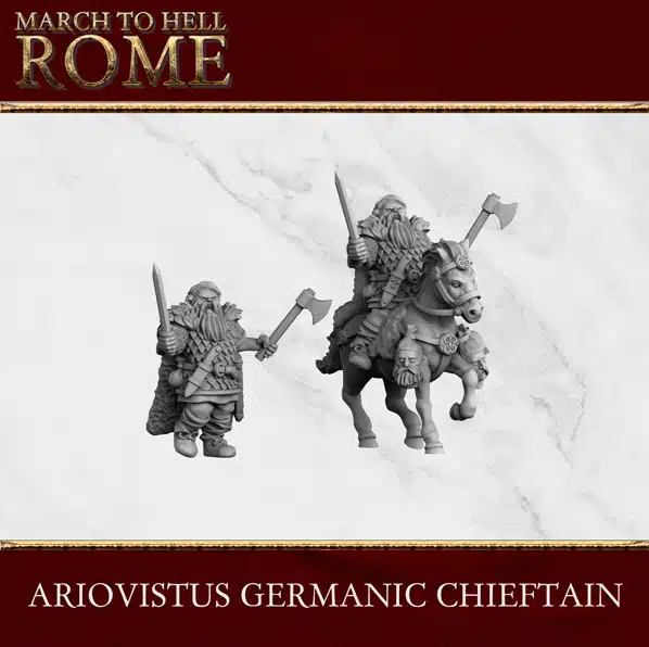 Ariovistus Germanic Chief by 3D Breed – Studio Historia
