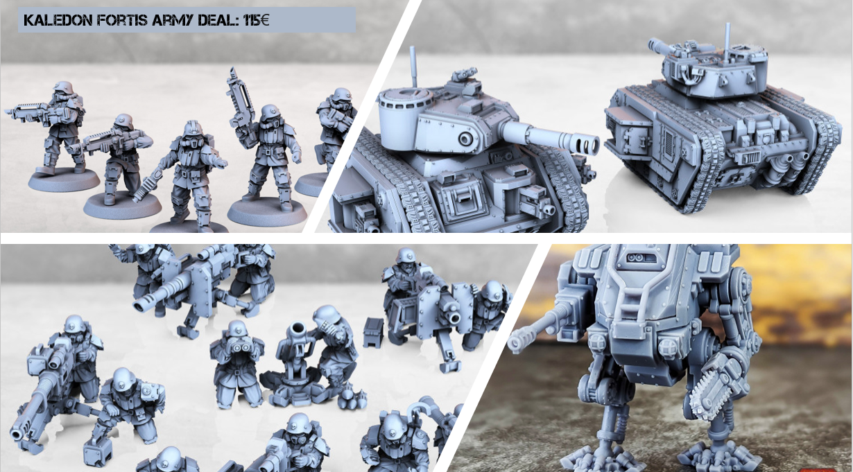 Kaledon Fortis Army Deal – Studio Historia