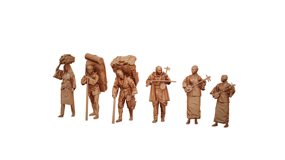Japanese Villager Set 5802 by Key Capas – Studio Historia