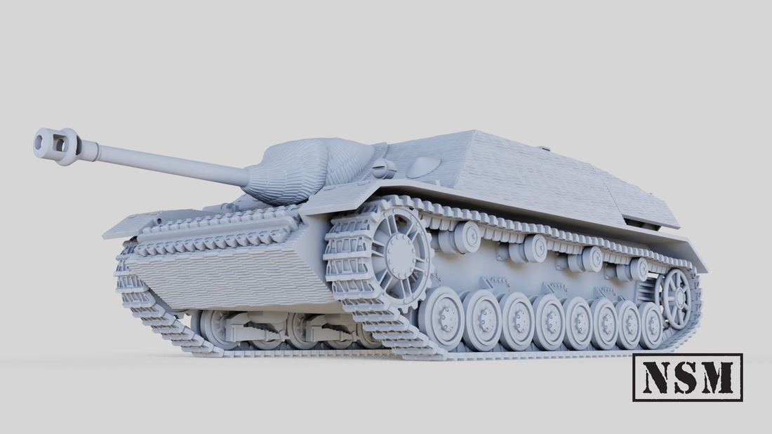 Jagdpanzer IV L48 Zimmerit by Night Sky Miniatures – Studio Historia
