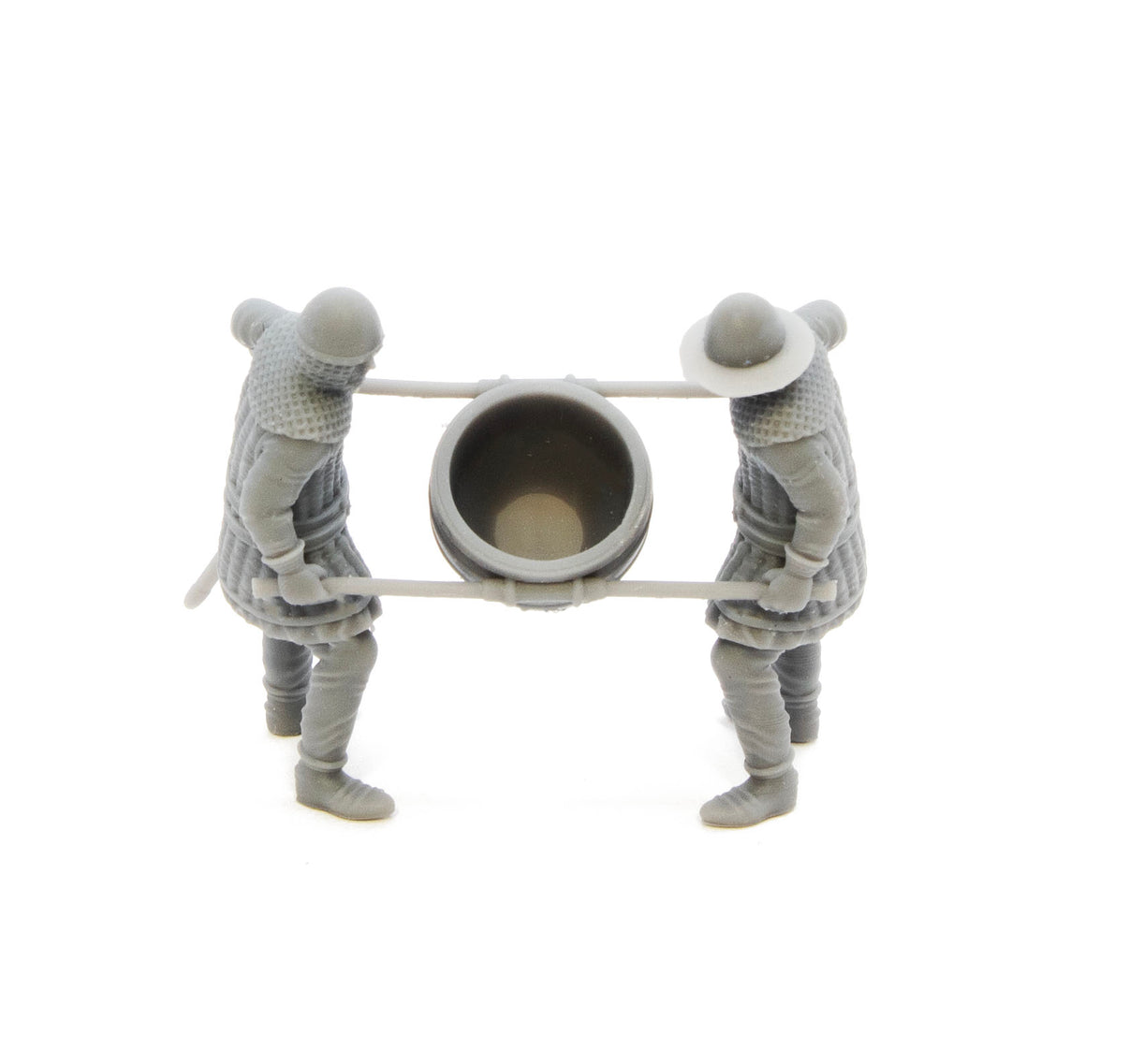 Medieval boiling oil team - Castle Defenders. – Studio Historia