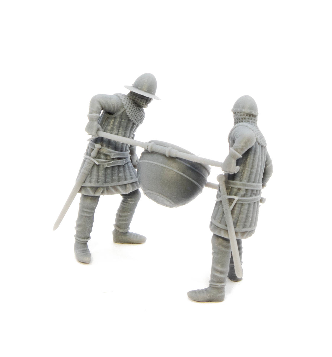 Medieval boiling oil team - Castle Defenders. – Studio Historia