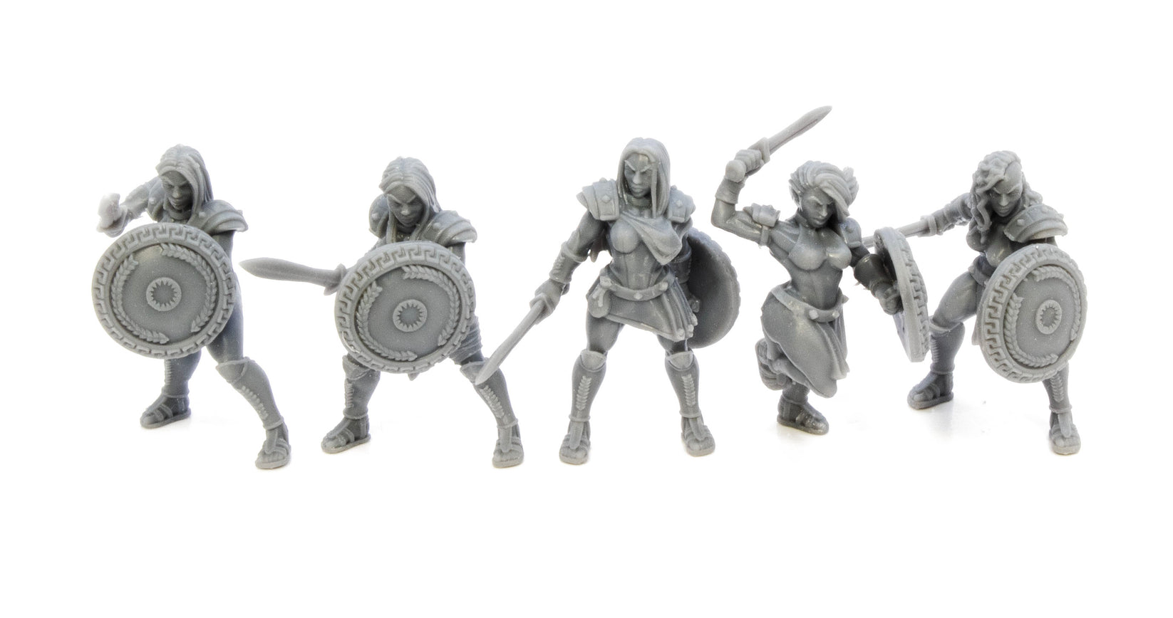 Spartan Warriors without helmets – Studio Historia