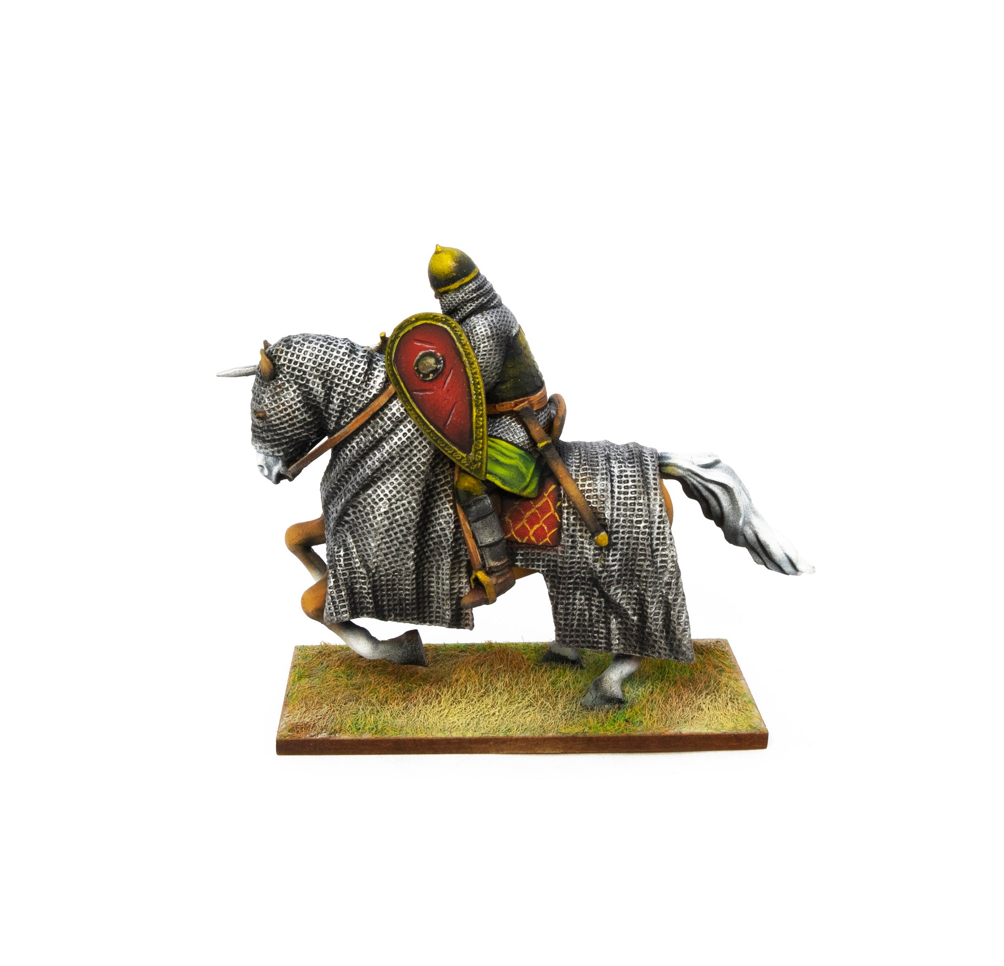 Medieval Kievan-Rus Heavy cavalry with sword. – Studio Historia