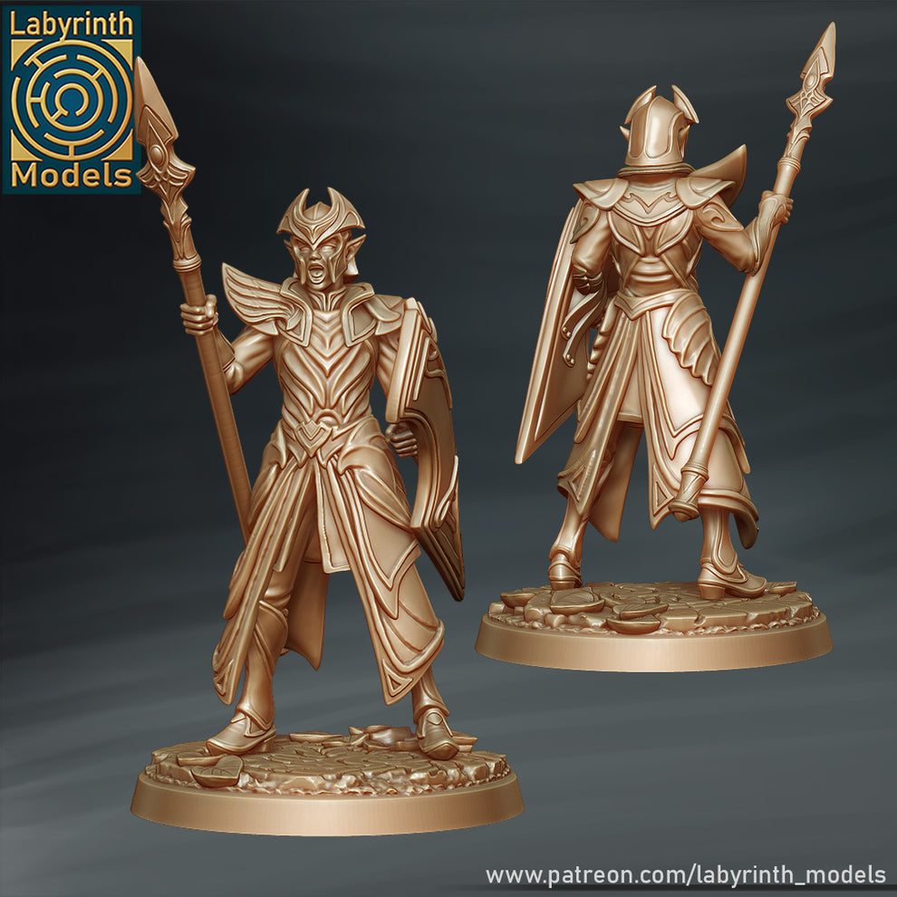 Radiant Elf Legionaries by Labyrinth Models – Studio Historia