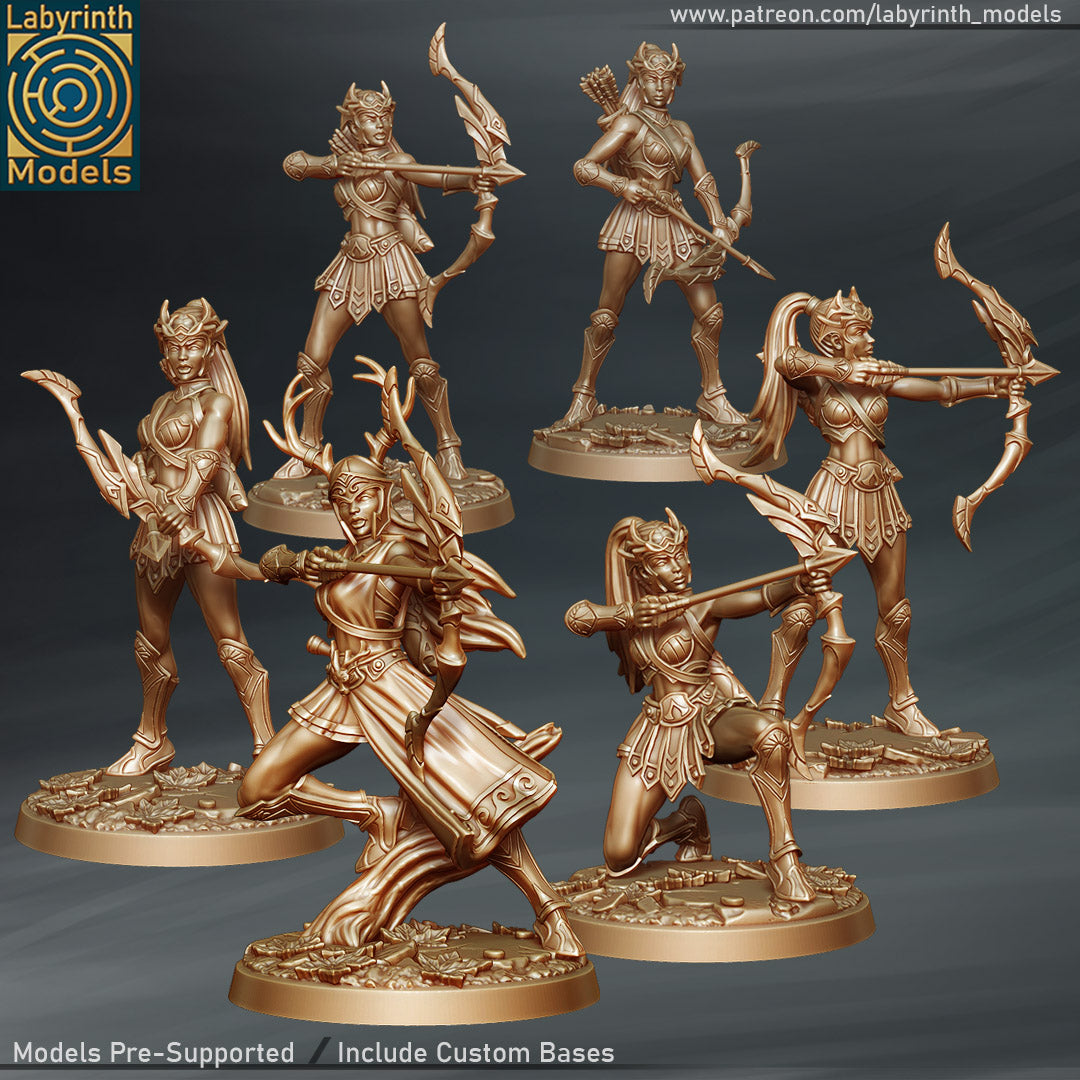 Daughters of Artemis by Labyrinth Models – Studio Historia