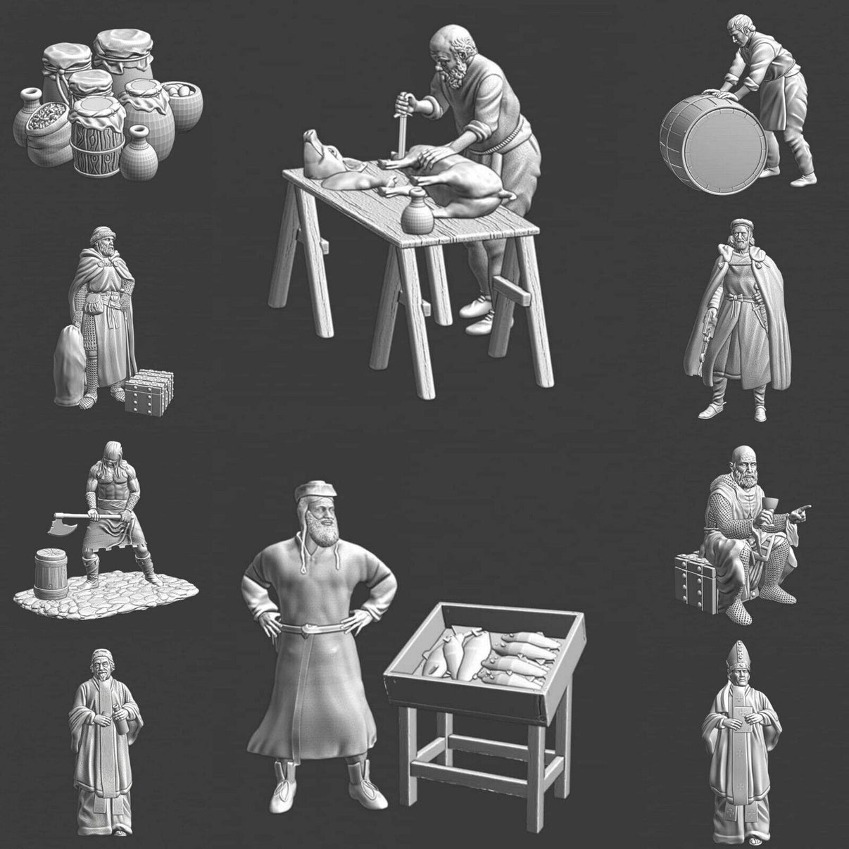 Medieval Civilian Pack 1. – Studio Historia