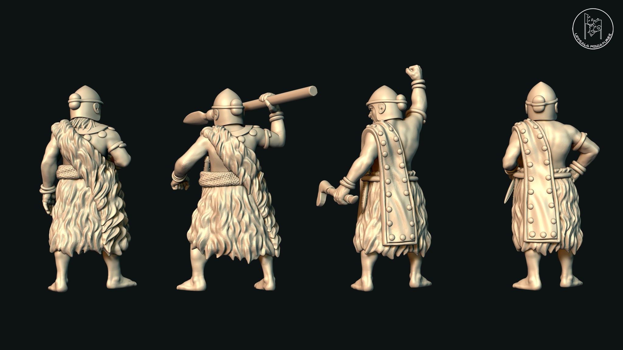 Sumerian Mule Chariot by Uppsala Miniatures – Studio Historia