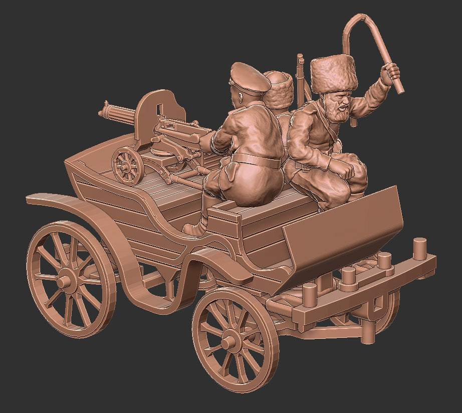 Russian Tachanka Cart – Studio Historia